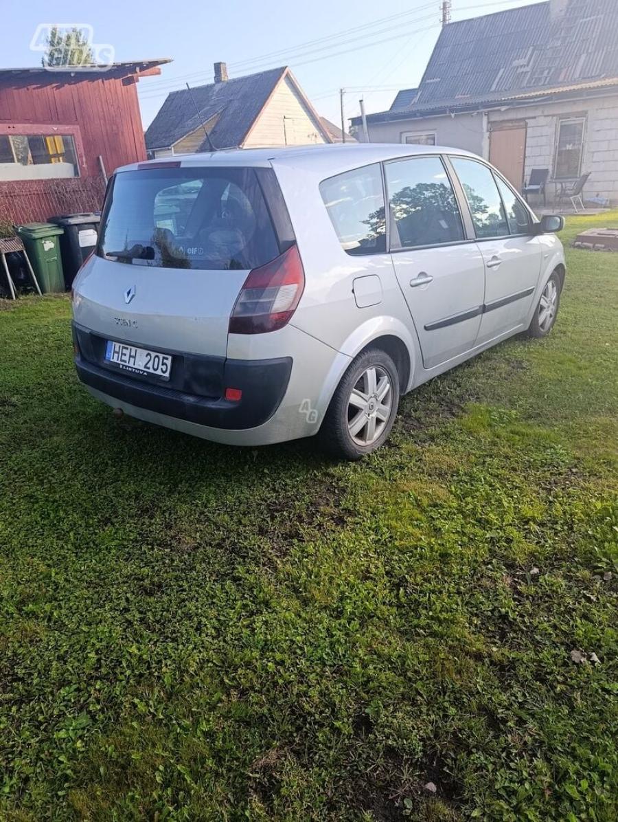 Renault Grand Scenic 2005 in Vilnius, with an engine capacity of 1.90 L and mileage of 338 thousand km for 450 €, photo 6 on AUTOMOTO.COM.LV