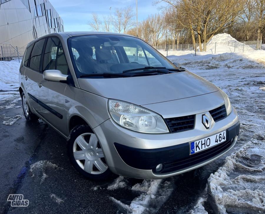 Renault Grand Scenic 2006 Šauļi, ar dzinēja tilpumu 1.90 L un nobraukumu 296 tūkst. km par 1000 €, foto 10 vietnē AUTOMOTO.COM.LV