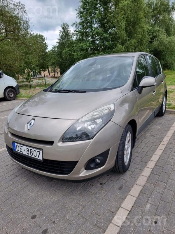 Renault Grand Scenic 2010 in Liepaja, with an engine capacity of 1.50 L and mileage of 229 thousand km for 3390 €, photo 1 on AUTOMOTO.COM.LV