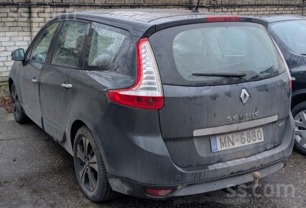 Renault Grand Scenic 2011 in Riga, with an engine capacity of 1.50 L and mileage of 273 thousand km for 1200 €, photo 2 on AUTOMOTO.COM.LV