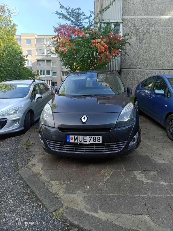 Renault Grand Scenic 2011 in Vilnius, with an engine capacity of 1.87 L and mileage of 229 thousand km for 2700 €, photo 1 on AUTOMOTO.COM.LV