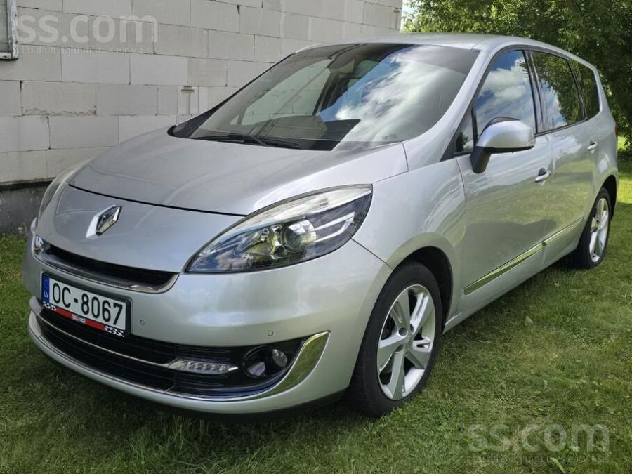 Renault Grand Scenic 2012 in Daugavpils, with an engine capacity of 1.60 L and mileage of 279 thousand km for 4200 €, photo 1 on AUTOMOTO.COM.LV