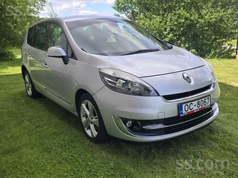 Renault Grand Scenic 2012 in Daugavpils, with an engine capacity of 1.60 L and mileage of 279 thousand km for 4200 €, photo 3 on AUTOMOTO.COM.LV