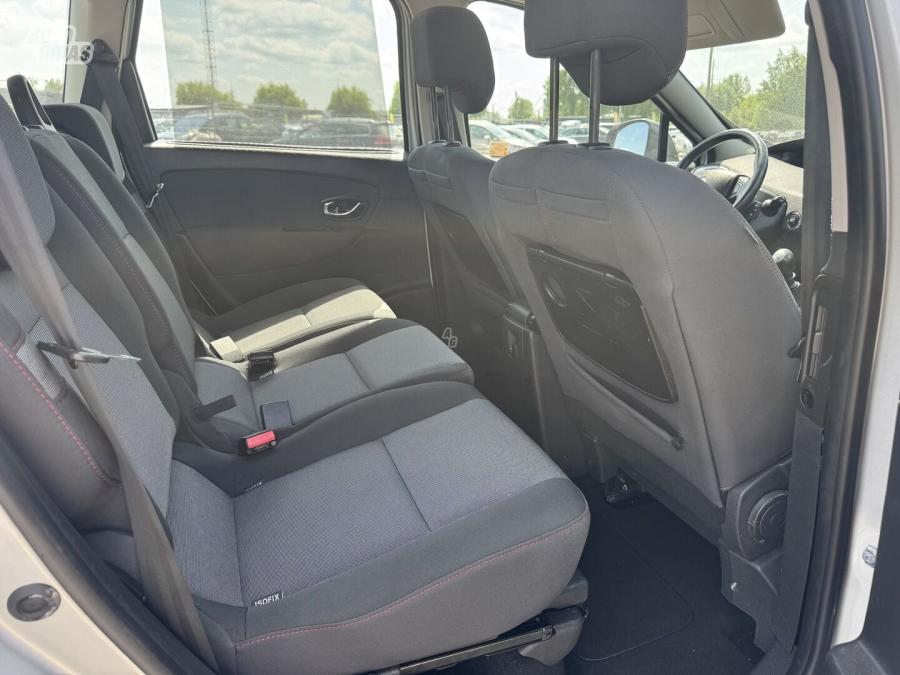 Renault Grand Scenic 2014 in Marijampole, with an engine capacity of 1.50 L and mileage of 237 thousand km for 4950 €, photo 20 on AUTOMOTO.COM.LV