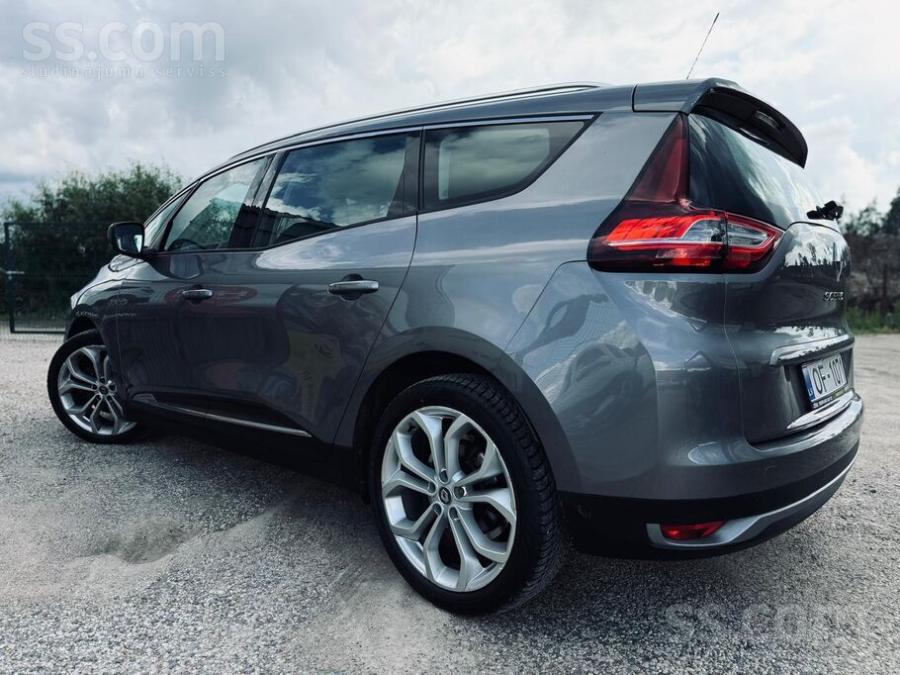 Renault Grand Scenic 2018 in Cesis, with an engine capacity of 1.30 L and mileage of 0 thousand km for 11750 €, photo 8 on AUTOMOTO.COM.LV