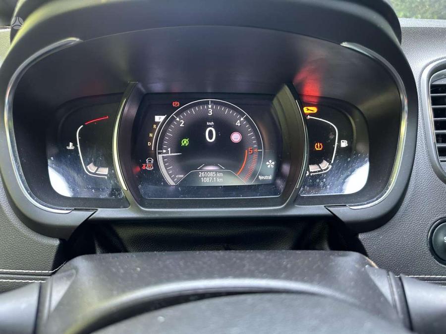 Renault Grand Scenic 2021 in Taurage, with an engine capacity of 1.75 L and mileage of 261 thousand km for 9900 €, photo 15 on AUTOMOTO.COM.LV