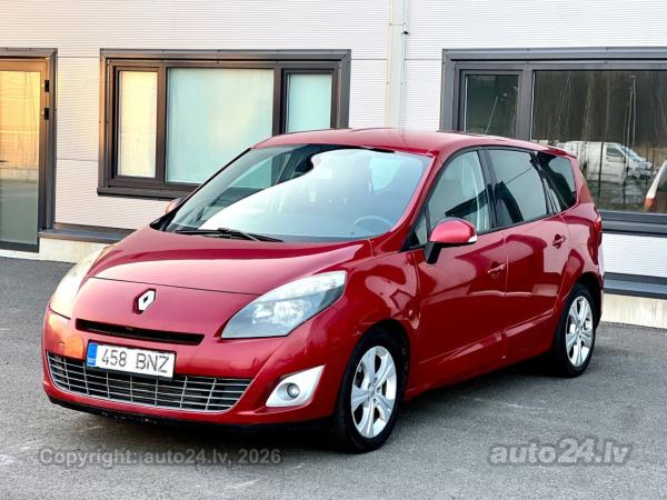 Red Renault Grand Scenic 2010 in Parnu, with an engine capacity of 1.90 L and mileage of 0 thousand km for 2800 €, photo 5 on AUTOMOTO.COM.LV