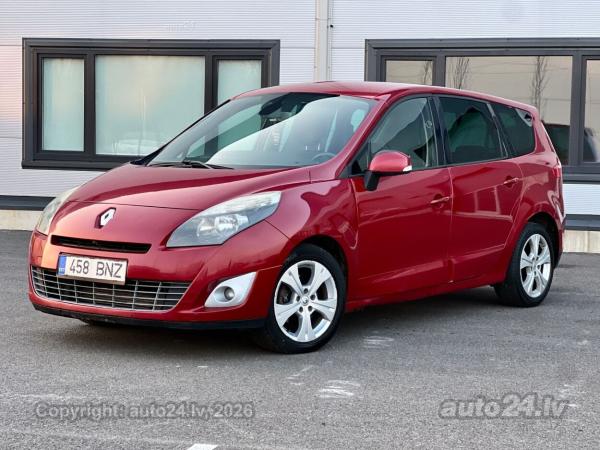 Red Renault Grand Scenic 2010 in Parnu, with an engine capacity of 1.90 L and mileage of 0 thousand km for 2800 €, photo 7 on AUTOMOTO.COM.LV