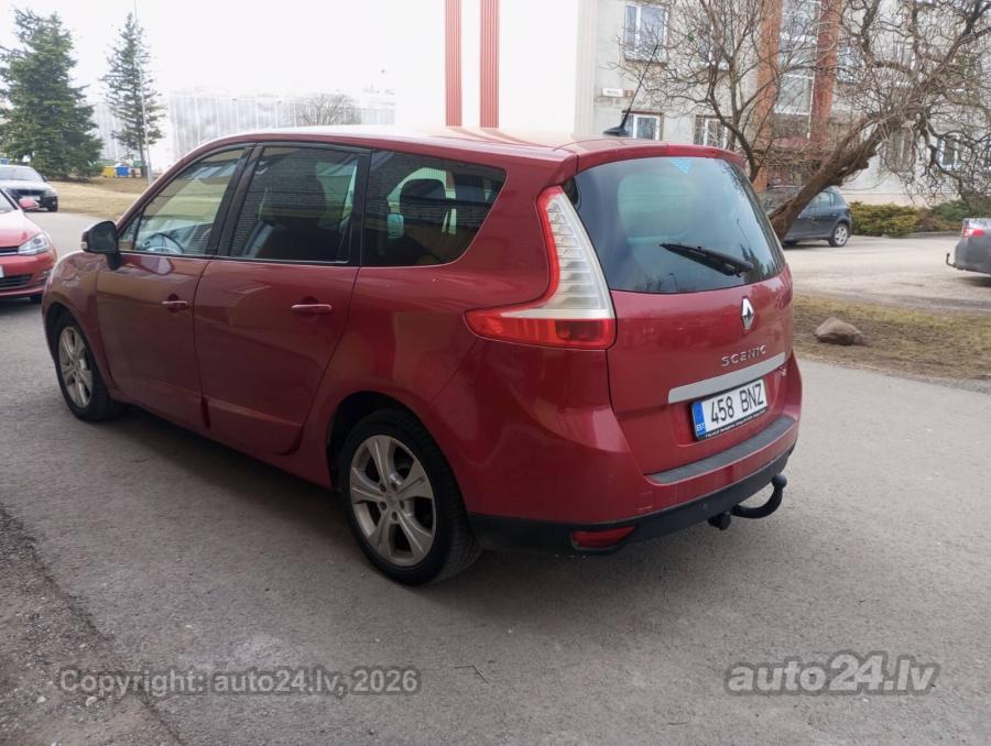 Красный Рено Гранд Сценик 2010 в Нарва, объемом двигателя 1.90 л и пробегом 0 тыс. км за 2700 €, фото 13 на AUTOMOTO.COM.LV