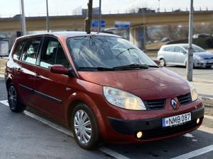 Red Renault Grand Scenic 2004 in Vilnius, with an engine capacity of 1.90 L and mileage of 291 thousand km for 690 €, photo  on AUTOMOTO.COM.LV