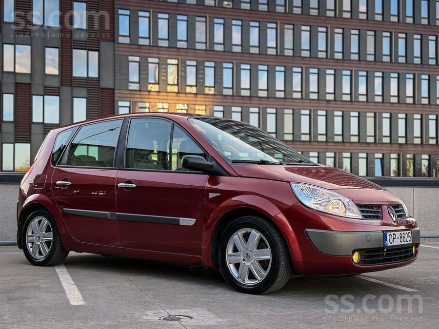 Red Renault Grand Scenic 2007 in Riga, with an engine capacity of 2.00 L and mileage of 243 thousand km for 1790 €, photo 8 on AUTOMOTO.COM.LV