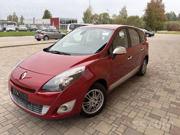 Sarkans Renault Grand Scenic 2010 Jelgava, ar dzinēja tilpumu 1.90 L un nobraukumu 203 tūkst. km par 4250 €, foto 4 vietnē AUTOMOTO.COM.LV