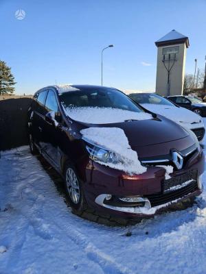 Sarkans Renault Grand Scenic 2012 Kauņa, ar dzinēja tilpumu 1.46 L un nobraukumu 239 tūkst. km par 4500 €, foto 2 vietnē AUTOMOTO.COM.LV