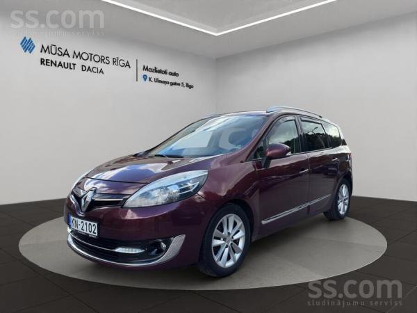 Sarkans Renault Grand Scenic 2013 Rīga, ar dzinēja tilpumu 1.60 L un nobraukumu 260 tūkst. km par 4495 €, foto 4 vietnē AUTOMOTO.COM.LV