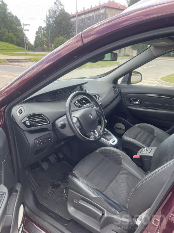 Red Renault Grand Scenic 2014 in Cesis, with an engine capacity of 1.20 L and mileage of 151 thousand km for 5900 €, photo 9 on AUTOMOTO.COM.LV