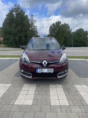 Red Renault Grand Scenic 2014 in Cesis, with an engine capacity of 1.20 L and mileage of 151 thousand km for 5900 €, photo 3 on AUTOMOTO.COM.LV