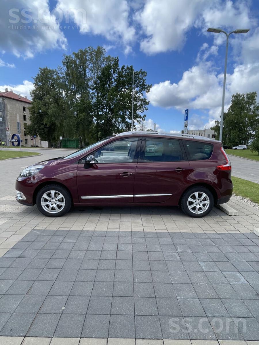 Red Renault Grand Scenic 2014 in Cesis, with an engine capacity of 1.20 L and mileage of 151 thousand km for 5900 €, photo 5 on AUTOMOTO.COM.LV