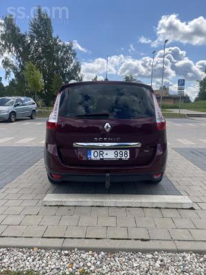 Red Renault Grand Scenic 2014 in Cesis, with an engine capacity of 1.20 L and mileage of 151 thousand km for 5900 €, photo 7 on AUTOMOTO.COM.LV