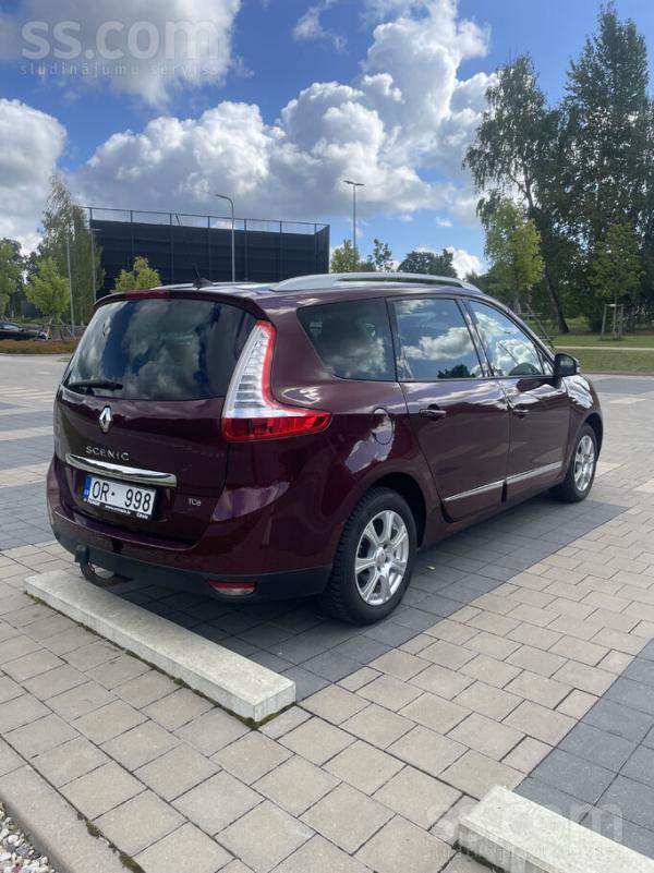 Red Renault Grand Scenic 2014 in Cesis, with an engine capacity of 1.20 L and mileage of 151 thousand km for 5900 €, photo 7 on AUTOMOTO.COM.LV