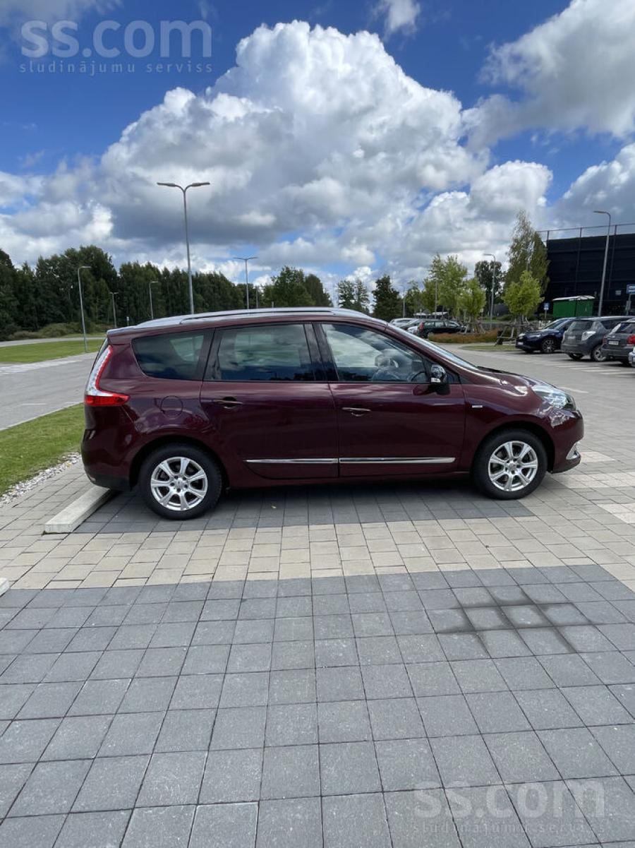 Red Renault Grand Scenic 2014 in Cesis, with an engine capacity of 1.20 L and mileage of 151 thousand km for 5900 €, photo 9 on AUTOMOTO.COM.LV