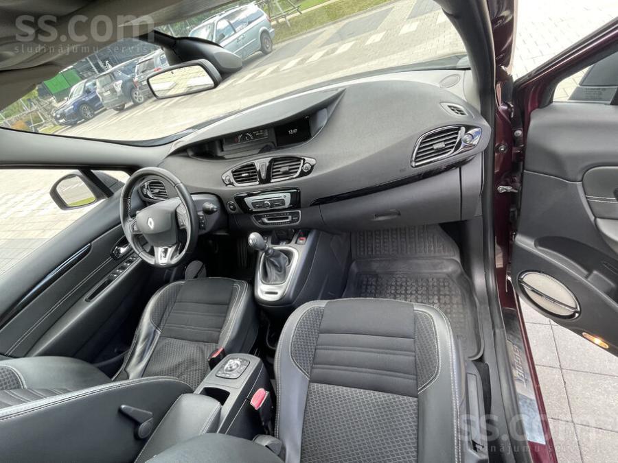 Red Renault Grand Scenic 2014 in Cesis, with an engine capacity of 1.20 L and mileage of 151 thousand km for 5900 €, photo 17 on AUTOMOTO.COM.LV