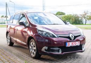 Sarkans Renault Grand Scenic 2014 Cēsis, ar dzinēja tilpumu 1.20 L un nobraukumu 151 tūkst. km par 5900 €, foto 8 vietnē AUTOMOTO.COM.LV