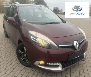 Sarkans Renault Grand Scenic 2014 Marijampole, ar dzinēja tilpumu 1.50 L un nobraukumu 130 tūkst. km par 4650 €, foto  vietnē AUTOMOTO.COM.LV
