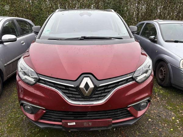 Sarkans Renault Grand Scenic 2017 Tauragė, ar dzinēja tilpumu 1.60 L un nobraukumu 215 tūkst. km par 8900 €, foto 3 vietnē AUTOMOTO.COM.LV