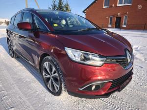 Red Renault Grand Scenic 2018 in Siauliai, with an engine capacity of 1.46 L and mileage of 185 thousand km for 10950 €, photo  on AUTOMOTO.COM.LV