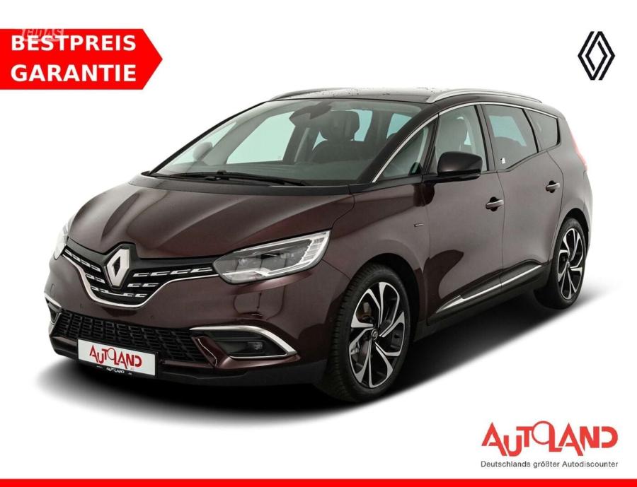 Red Renault Grand Scenic 2021 in Kaunas, with an engine capacity of 1.30 L and mileage of 74 thousand km for 26469 €, photo 1 on AUTOMOTO.COM.LV