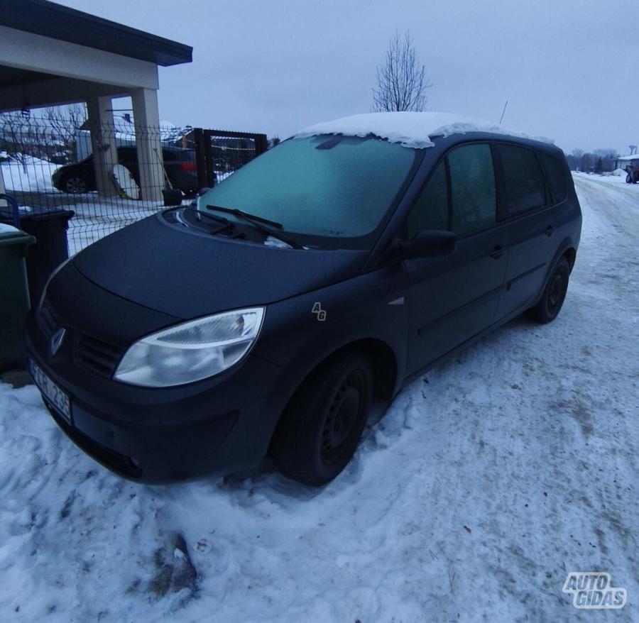 Renault Grand Scenic 2004 Kaišiadorys, ar dzinēja tilpumu 1.60 L un nobraukumu 245 tūkst. km par 520 €, foto 1 vietnē AUTOMOTO.COM.LV