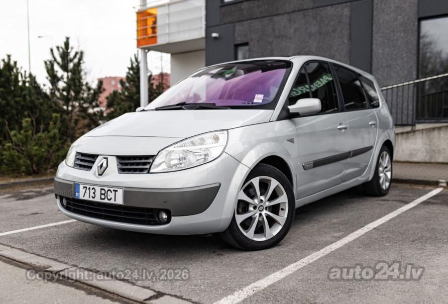 Renault Grand Scenic 2004 Tallina, ar dzinēja tilpumu 1.90 L un nobraukumu 99 tūkst. km par 2998 €, foto 3 vietnē AUTOMOTO.COM.LV
