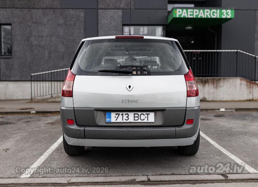 Renault Grand Scenic 2004 Tallina, ar dzinēja tilpumu 1.90 L un nobraukumu 99 tūkst. km par 2998 €, foto 5 vietnē AUTOMOTO.COM.LV