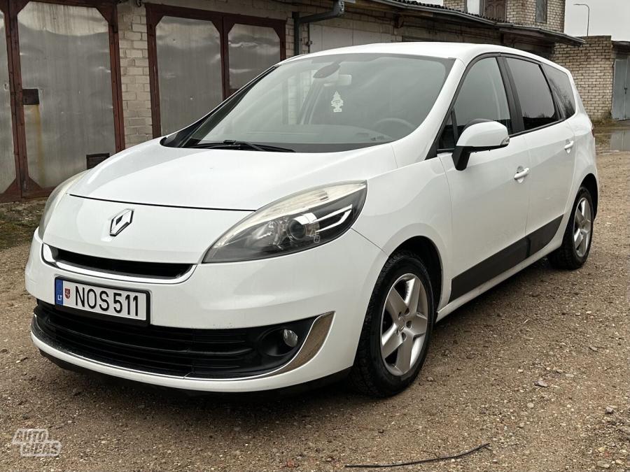 Balts Renault Grand Scenic 2012 Tauragė, ar dzinēja tilpumu 1.50 L un nobraukumu 253 tūkst. km par 4200 €, foto 1 vietnē AUTOMOTO.COM.LV