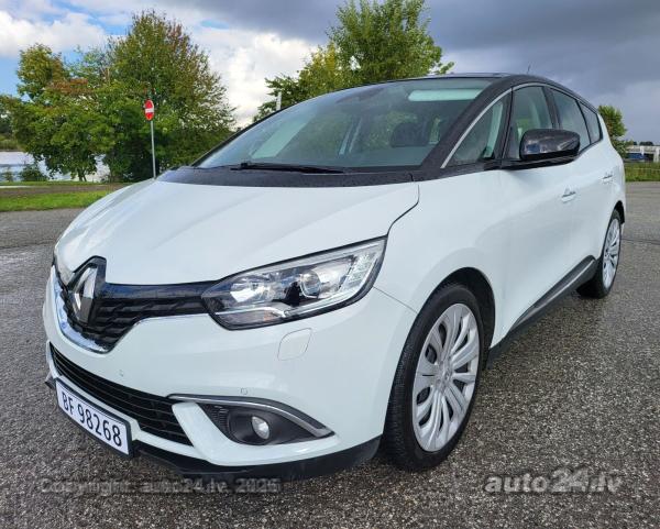 White Renault Grand Scenic 2019 in Tallinn, with an engine capacity of 1.70 L and mileage of 271 thousand km for 6990 €, photo 3 on AUTOMOTO.COM.LV