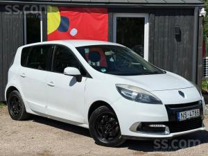 White Renault Grand Scenic 2012 in Riga, with an engine capacity of 1.50 L and mileage of 311 thousand km for 2490 €, photo  on AUTOMOTO.COM.LV