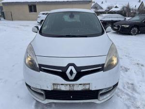 White Renault Grand Scenic 2013 in Taurage, with an engine capacity of 1.46 L and mileage of 270 thousand km for 3500 €, photo 2 on AUTOMOTO.COM.LV
