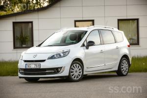 Balts Renault Grand Scenic 2013 Jelgava, ar dzinēja tilpumu 1.50 L un nobraukumu 260 tūkst. km par 4999 €, foto  vietnē AUTOMOTO.COM.LV