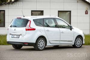Balts Renault Grand Scenic 2013 Jelgava, ar dzinēja tilpumu 1.50 L un nobraukumu 260 tūkst. km par 4999 €, foto 5 vietnē AUTOMOTO.COM.LV