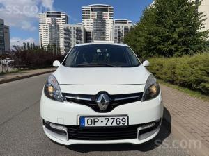 White Renault Grand Scenic 2013 in Riga, with an engine capacity of 1.50 L and mileage of 273 thousand km for 3890 €, photo  on AUTOMOTO.COM.LV