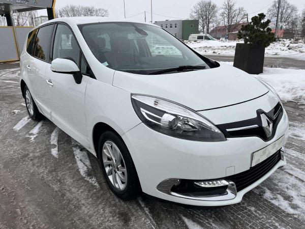 Balts Renault Grand Scenic 2014 Tauragė, ar dzinēja tilpumu 1.46 L un nobraukumu 263 tūkst. km par 4100 €, foto 1 vietnē AUTOMOTO.COM.LV