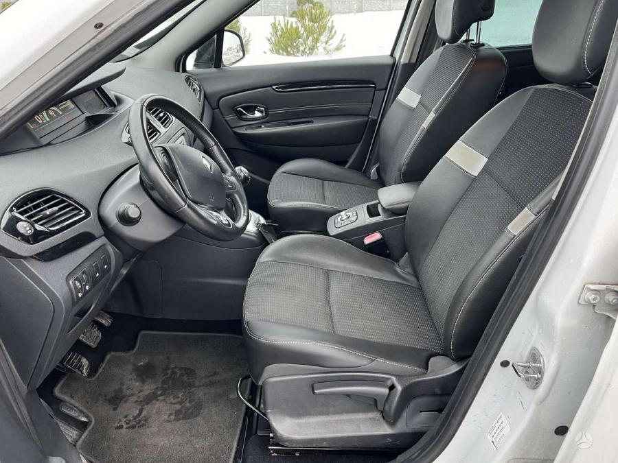 Balts Renault Grand Scenic 2014 Tauragė, ar dzinēja tilpumu 1.46 L un nobraukumu 263 tūkst. km par 4100 €, foto 16 vietnē AUTOMOTO.COM.LV