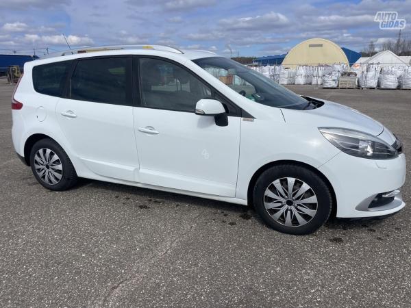 Balts Renault Grand Scenic 2014 Kauņa, ar dzinēja tilpumu 1.60 L un nobraukumu 320 tūkst. km par 4450 €, foto 5 vietnē AUTOMOTO.COM.LV