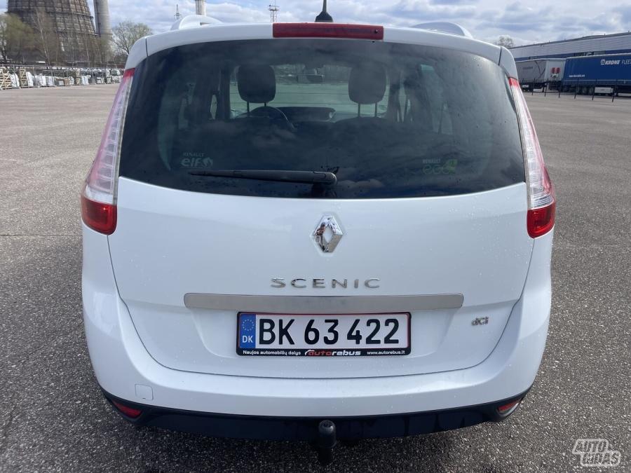 Balts Renault Grand Scenic 2014 Kauņa, ar dzinēja tilpumu 1.60 L un nobraukumu 320 tūkst. km par 4450 €, foto 10 vietnē AUTOMOTO.COM.LV