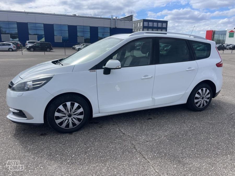 Balts Renault Grand Scenic 2014 Kauņa, ar dzinēja tilpumu 1.60 L un nobraukumu 320 tūkst. km par 4450 €, foto 12 vietnē AUTOMOTO.COM.LV