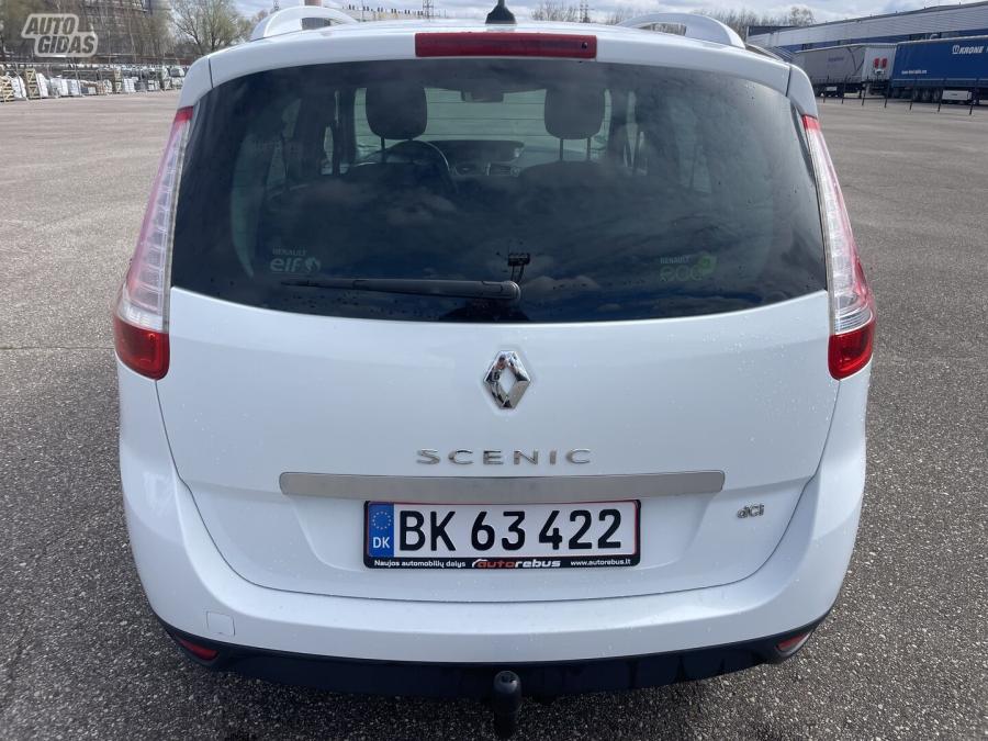 Balts Renault Grand Scenic 2014 Kauņa, ar dzinēja tilpumu 1.60 L un nobraukumu 320 tūkst. km par 4450 €, foto 16 vietnē AUTOMOTO.COM.LV