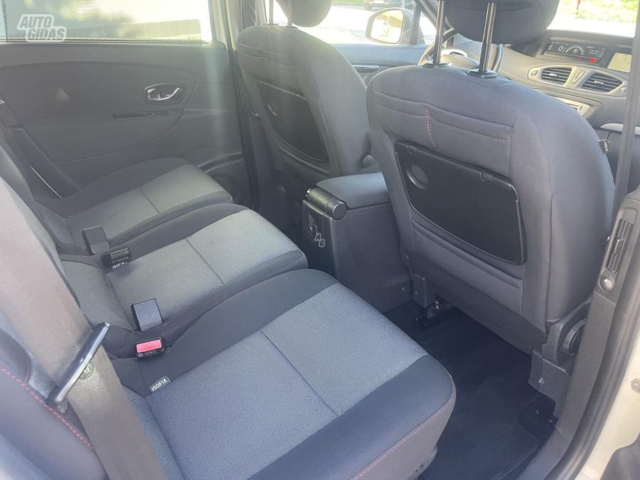 White Renault Grand Scenic 2014 in Kaunas, with an engine capacity of 1.60 L and mileage of 330 thousand km for 4300 €, photo 21 on AUTOMOTO.COM.LV