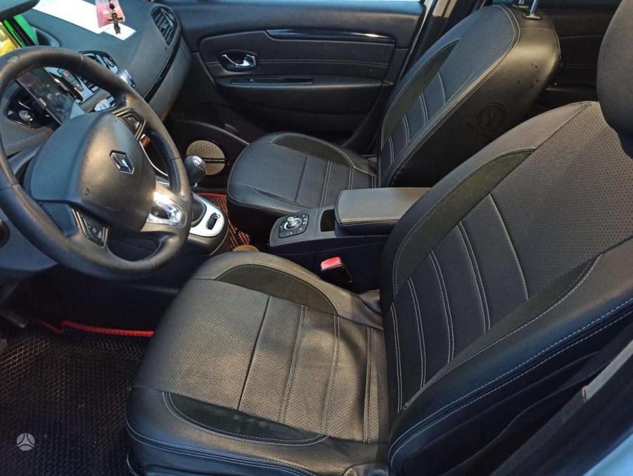 White Renault Grand Scenic 2014 in Riga, with an engine capacity of 1.60 L and mileage of 450 thousand km for 1500 €, photo 3 on AUTOMOTO.COM.LV