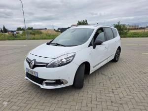 Balts Renault Grand Scenic 2015 Tauragė, ar dzinēja tilpumu 1.46 L un nobraukumu 235 tūkst. km par 4200 €, foto  vietnē AUTOMOTO.COM.LV