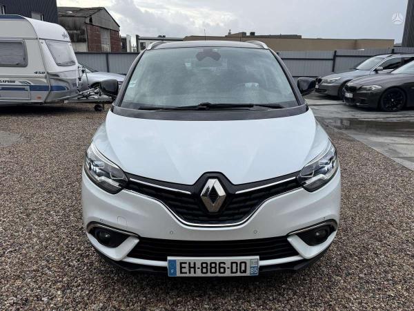 White Renault Grand Scenic 2016 in Kaunas, with an engine capacity of 1.60 L and mileage of 180 thousand km for 7250 €, photo 7 on AUTOMOTO.COM.LV